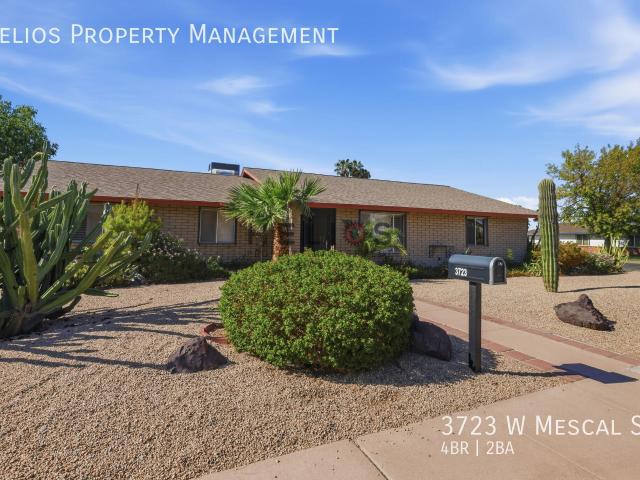 4 BR, 2 BA Apartment 3723 W Mescal St, Phoenix, AZ 85029