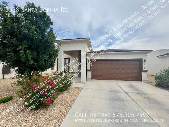 4 BR, 2 BA Apartment 3938 Santa Sophia Rd Las Cruces, NM 88012