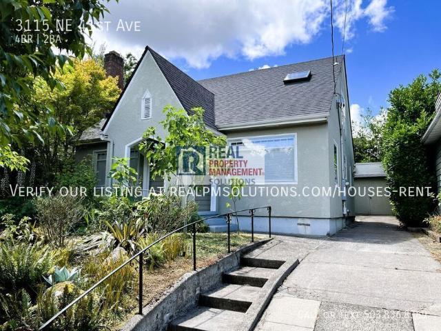 4 BR, 2 BA Apartment 3115 NE 41st Ave, Portland, OR 97212