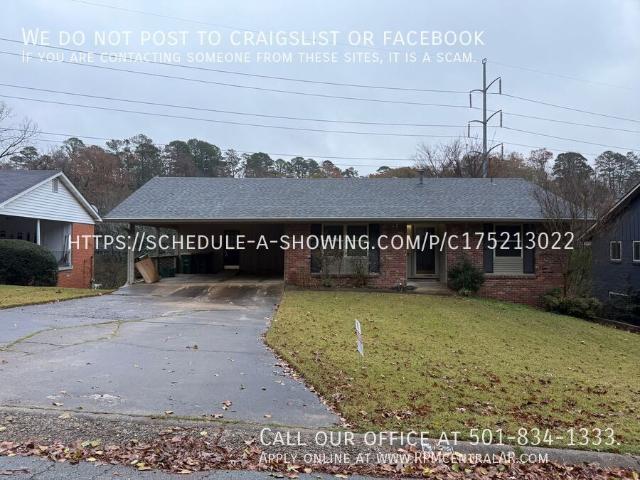4 BR, 2 BA Apartment 323 Auburn Dr Little Rock, AR 72205