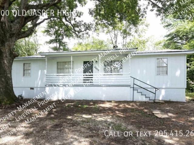 4 BR, 2 BA Apartment 4400 OLD JASPER HIGHWAY, ADAMSVILLE, AL 35005