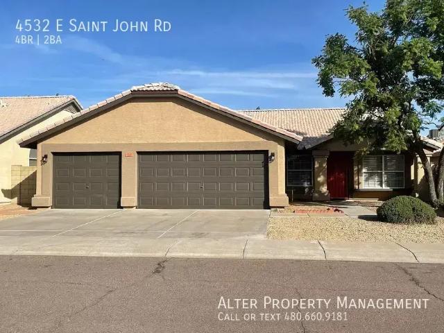 4 BR, 2 BA Apartment 4532 E Saint John Rd, Phoenix, AZ 85032