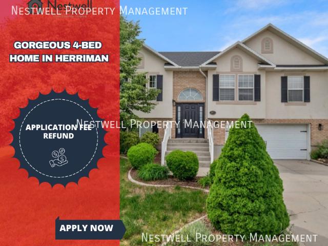 4 BR, 2 BA Apartment 4873 W Mineral Way, Herriman, UT 84096