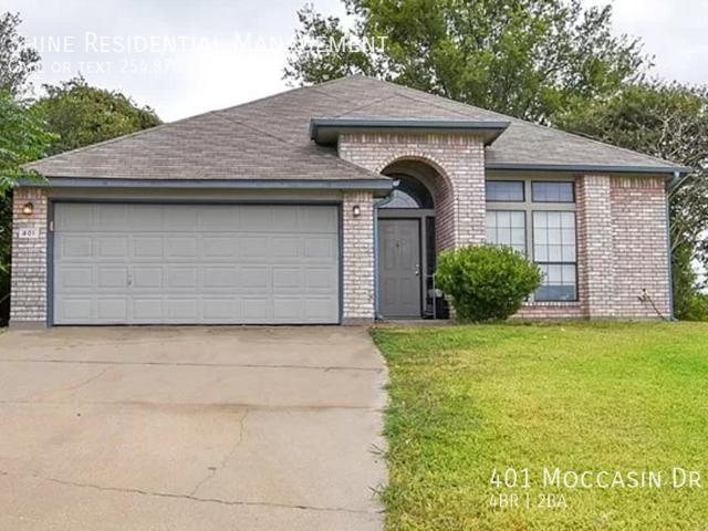 4 BR, 2 BA Apartment 401 Moccasin Dr, Harker Heights, TX 76548