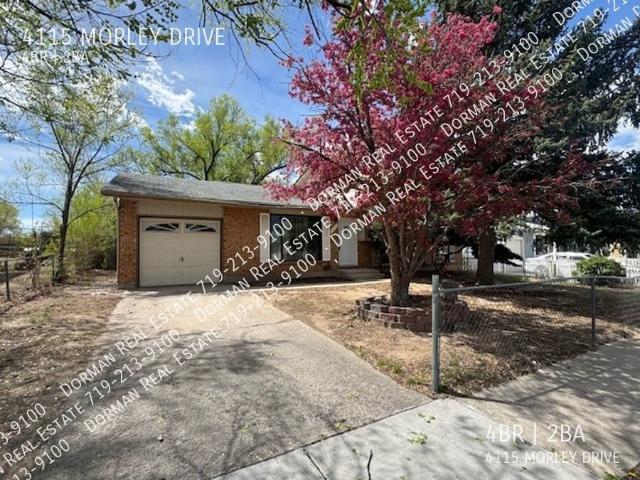 4 BR, 2 BA Apartment 4115 MORLEY DRIVE, COLORADO SPRINGS, CO 80916