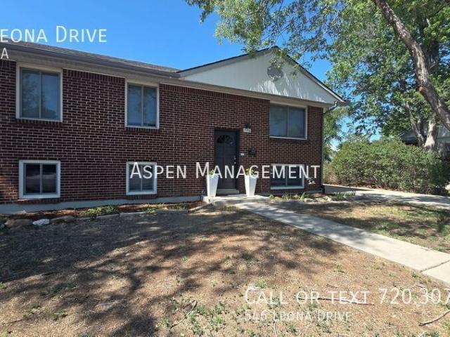 4 BR, 2 BA Apartment 546 Leona Drive, Denver, CO 80221