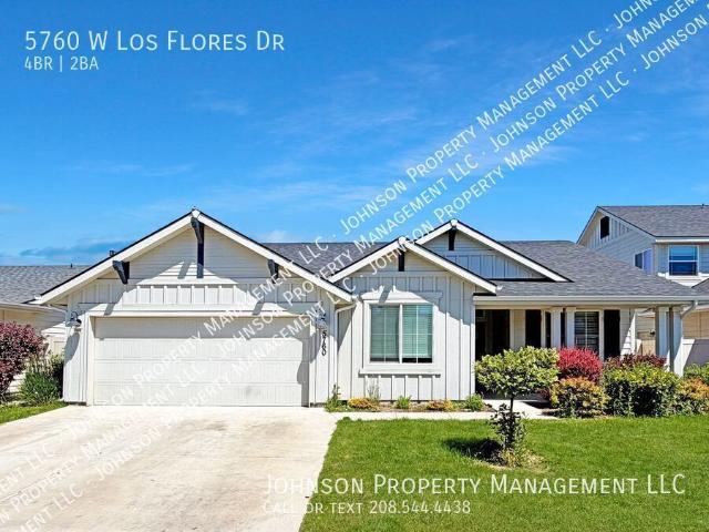 4 BR, 2 BA Apartment 5760 W Los Flores Dr, Meridian, ID 83646