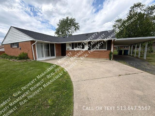 4 BR, 2 BA Apartment 5885 Craftmore Dr, Huber Heights, OH 45424