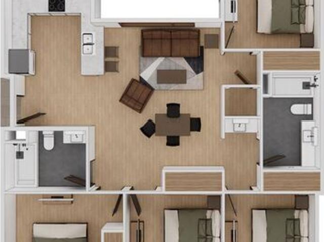 4 BR, 2 BA Apartment 6195 MONTEZUMA ROAD, SAN DIEGO, CA 92115
