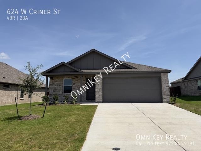 4 BR, 2 BA Apartment 624 W Criner St, Grandview, TX 76050