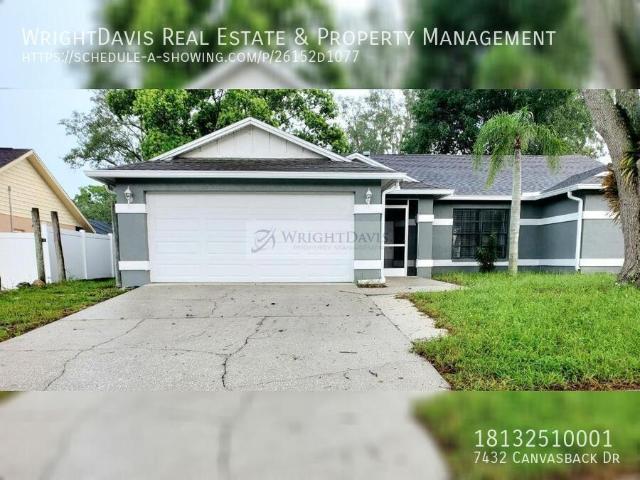 4 BR, 2 BA Apartment 7432 Canvasback Dr, New Port Richey, FL 34654