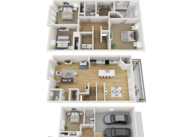 4 BR, 3.5 BA Apartment 1447 Halstead Place, Suwanee, GA 30024