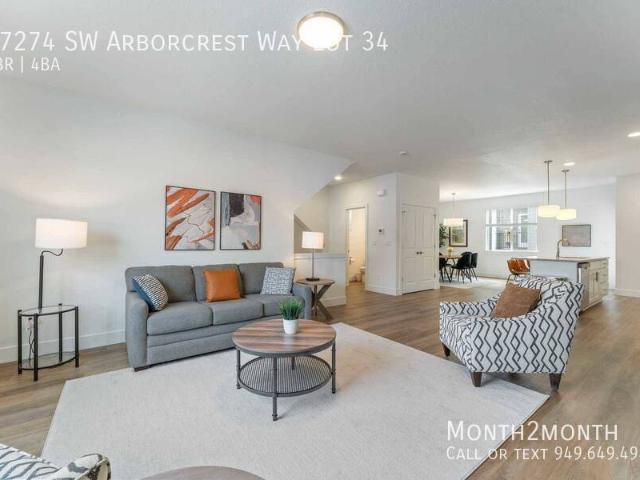 4 BR, 3.5 BA Apartment 17274 SW Arborcrest Way lot 34, Beaverton, OR 97003