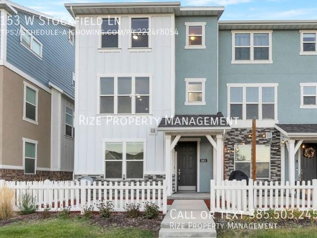 4 BR, 3.5 BA Apartment 5153 W Stockfield Ln, Herriman, UT 84096