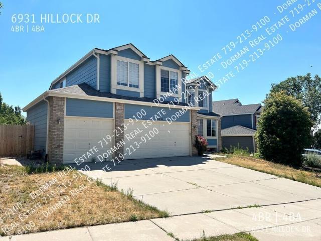 4 BR, 3.5 BA Apartment 6931 HILLOCK DR, COLORADO SPRINGS, CO 80922