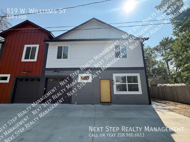 4 BR, 3.5 BA Apartment 819 W. Williams St, Boise, ID 83706