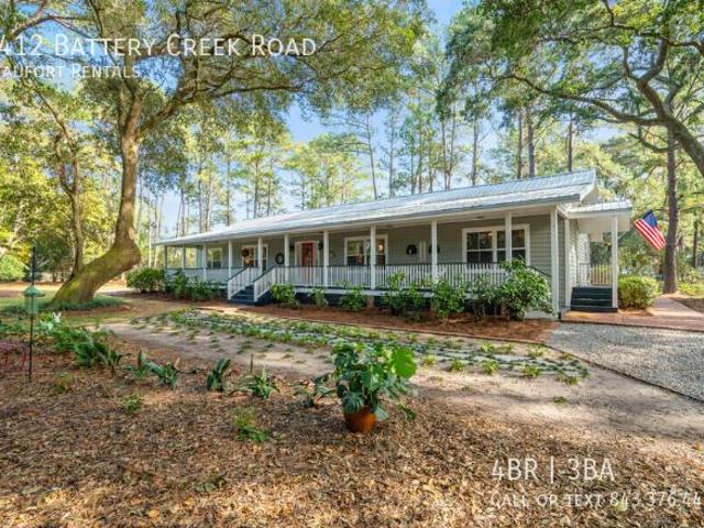 4 Br, 3 bath, Single Family 1412 Battery Creek Rd