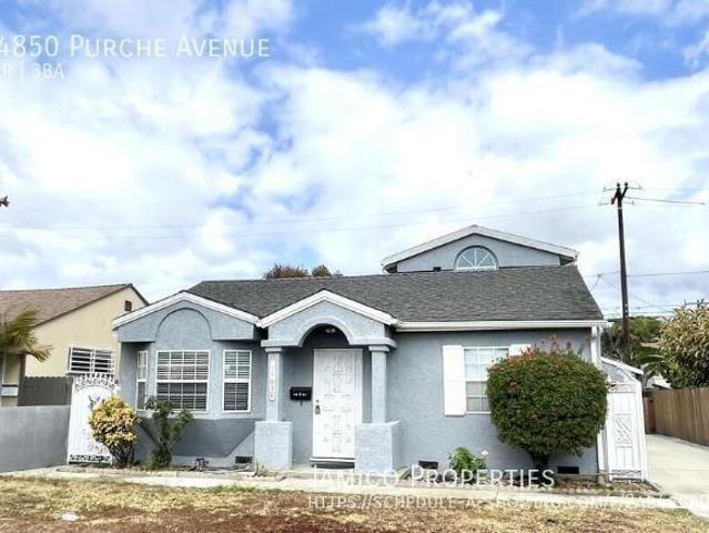 4 Br, 3 bath, Single Family 14850 Purche Avenue