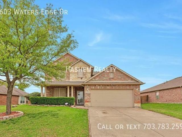4 Br, 3 bath, Single Family 1603 Waters Edge Dr