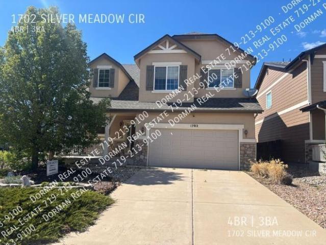 4 Br, 3 bath, Single Family 1702 Silver Meadow Cir