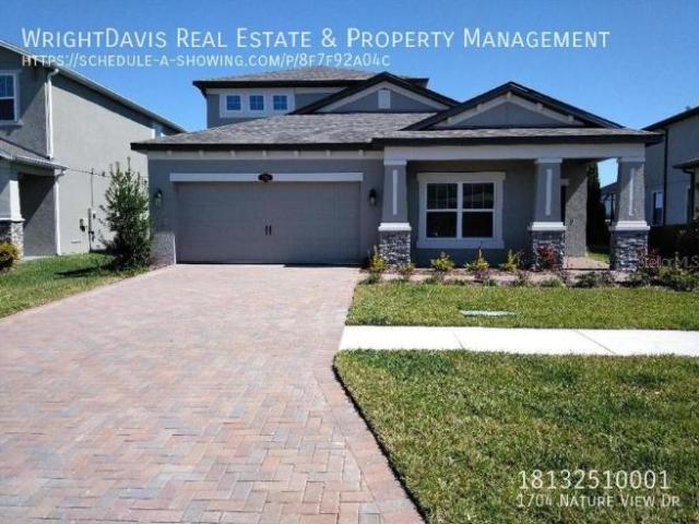4 Br, 3 bath, Single Family 1704 Nature View Dr