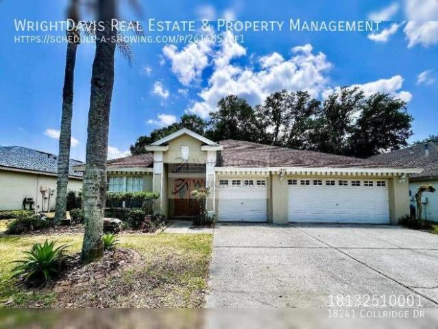 4 Br, 3 bath, Single Family 18241 Collridge Dr