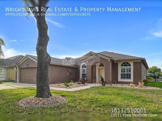4 Br, 3 bath, Single Family 19111 Fern Meadow Loop