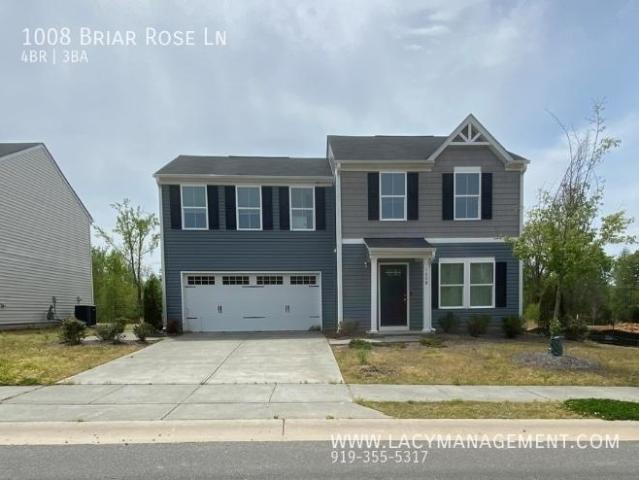 4 Br, 3 bath, Single Family 1008 Briar Rose Ln