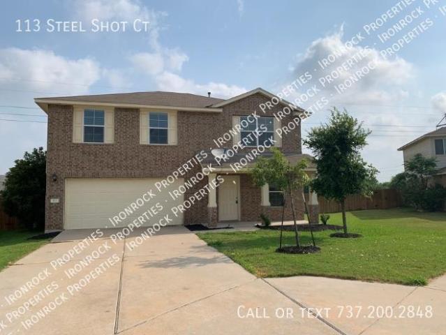4 Br, 3 bath, Single Family 113 Steel Shot Ct