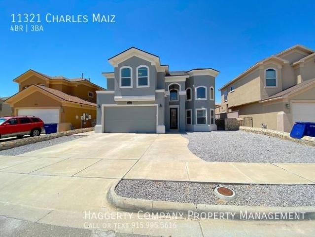 4 Br, 3 bath, Single Family 11321 Charles Maiz