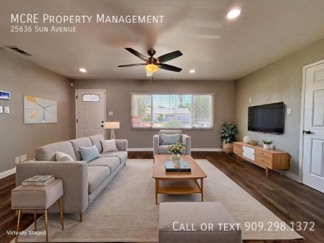 4 Br, 3 bath, Single Family 25636 Sun Avenue