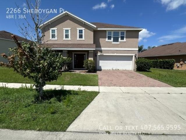 4 Br, 3 bath, Single Family 2266 Sheboygan Pl
