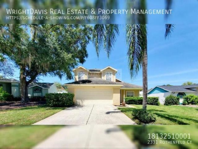 4 Br, 3 bath, Single Family 2331 Rothenfeld Ct