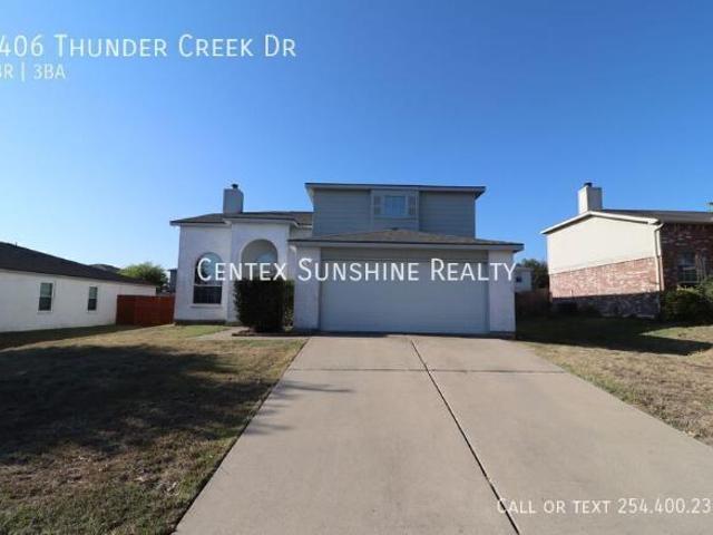 4 Br, 3 bath, Single Family 3406 Thunder Creek Dr