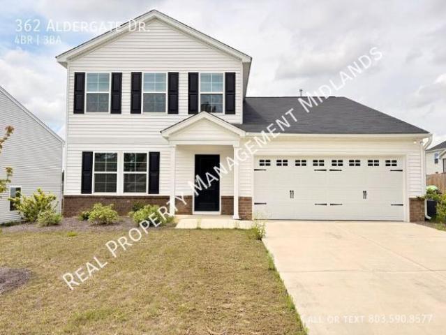4 Br, 3 bath, Single Family 362 Aldergate Dr