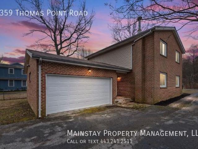 4 Br, 3 bath, Single Family 3359 Thomas Point Road