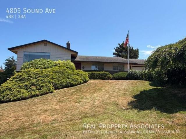 4 Br, 3 bath, Single Family 4805 Sound Ave