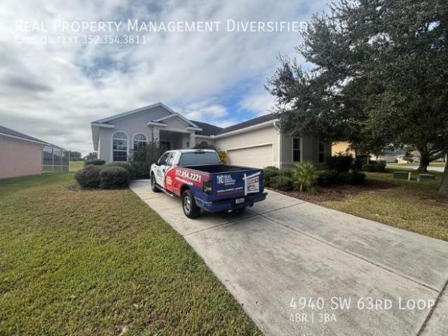 4 Br, 3 bath, Single Family 4940 SW 63rd Loop