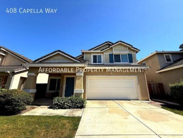 4 Br, 3 bath, Single Family 408 Capella Way