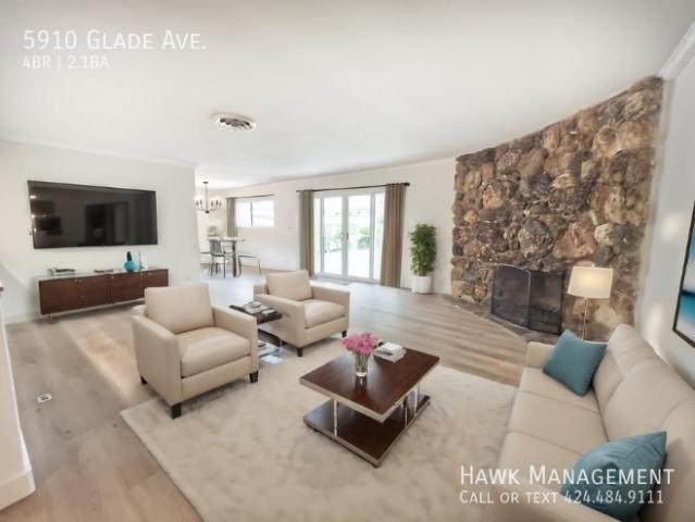 4 Br, 3 bath, Single Family 5910 Glade Ave