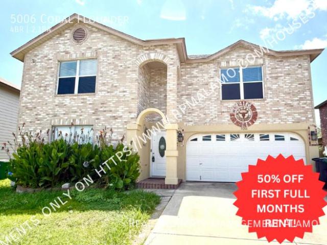 4 Br, 3 bath, Single Family 5006 Coral Flounder