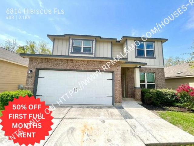 4 Br, 3 bath, Single Family 6814 Hibiscus Fls
