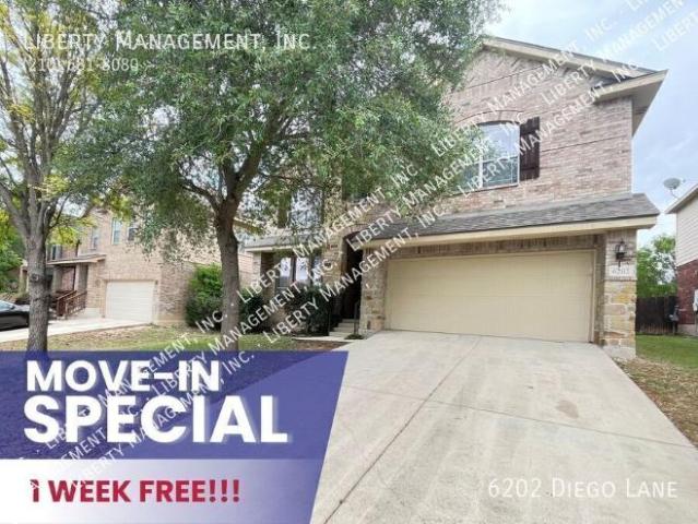 4 Br, 3 bath, Single Family 6202 Diego Lane