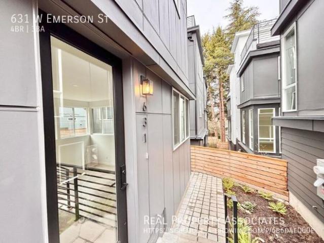 4 Br, 3 bath, Single Family 631 W Emerson St