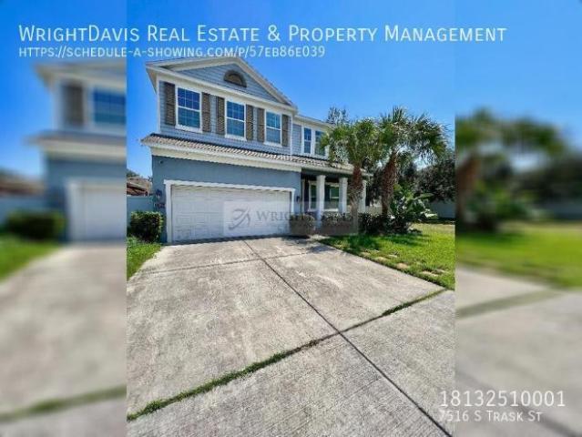 4 Br, 3 bath, Single Family 7516 S Trask St