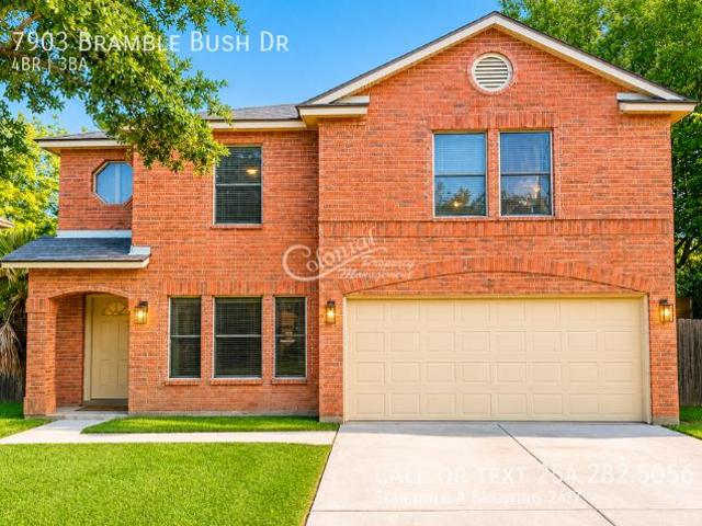4 Br, 3 bath, Single Family 7903 Bramble Bush Dr