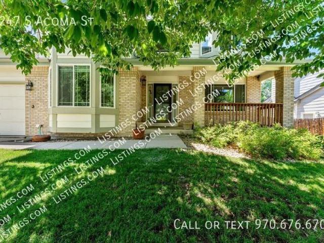 4 Br, 3 bath, Single Family 7247 S Acoma St