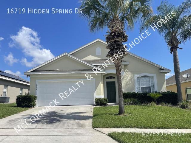 4 BR, 3 BA Apartment 16719 Hidden Spring Dr, Clermont, FL 34714