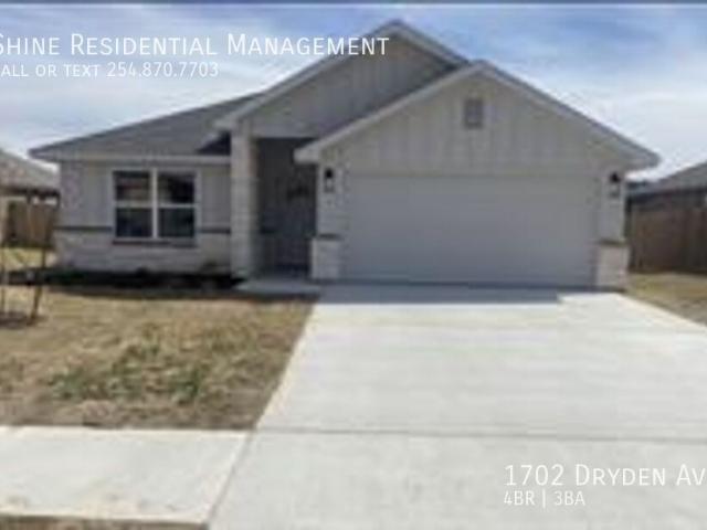 4 BR, 3 BA Apartment 1702 Dryden Ave, Copperas Cove, TX 76522