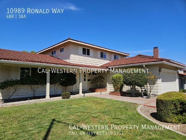 4 BR, 3 BA Apartment 10989 Ronald Way, Cupertino, CA 95014